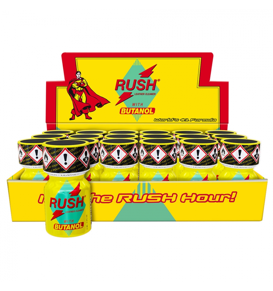 RUSH BUTANOL 10 ML ( Display of 18 U ) - Funline Laboratory