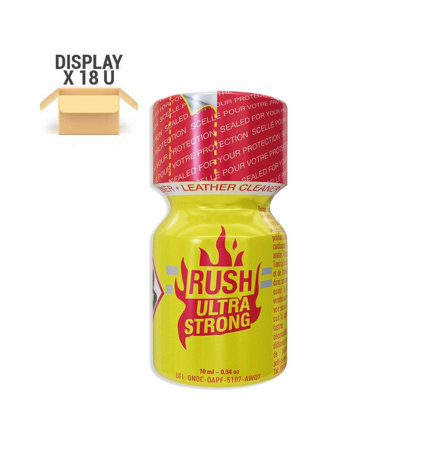 RUSH ULTRA STRONG 10ML - POPPERS B2B
